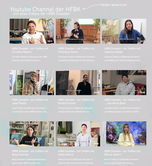 Tag der offenen Tür // Hochschulinformationstag | Hochschule für Bildende Künste